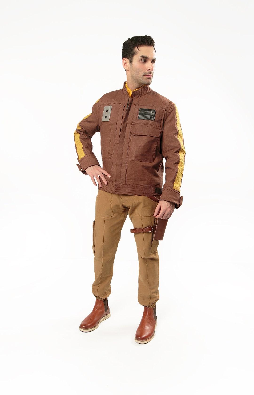 Rogue One Captain Cassian Andor Costume - Handcrafted Cosplay Outfit by ...