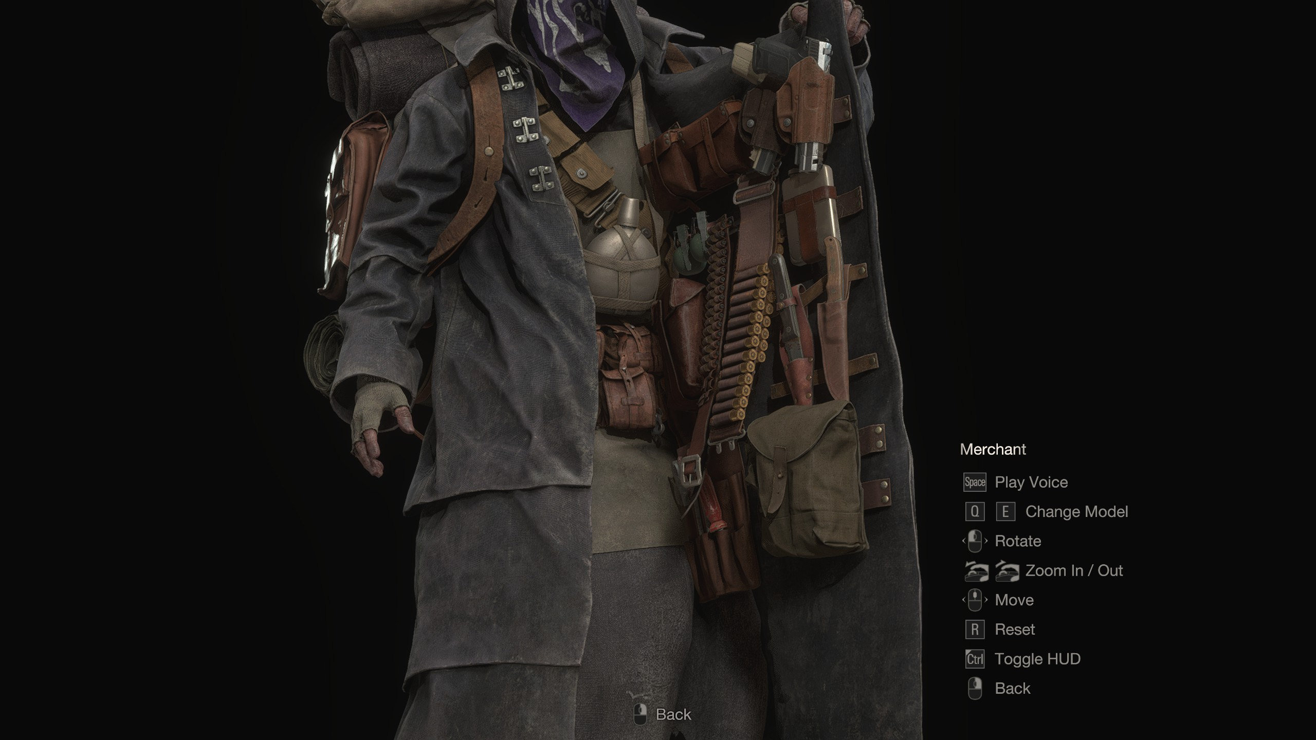 Resident Evil 4 Merchant Cosplay