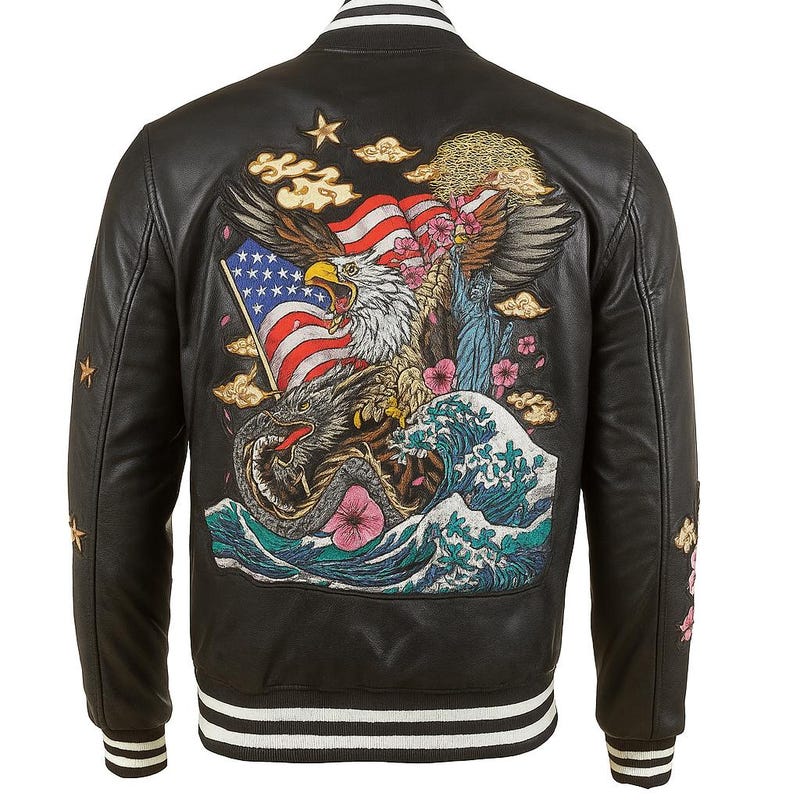 Men’s Asian Bomber Jackets - Etsy