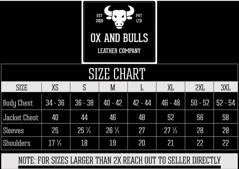 Ox and Bulls Dark Brown Classic Biker Leather Jacket - Etsy