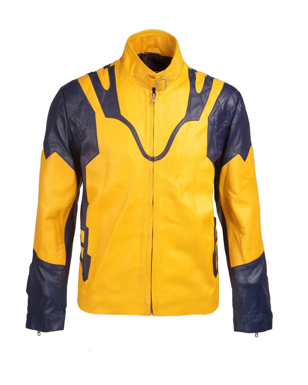 DP Jackman Logan Moto Biker Real Leather Jacket Handcrafted by Ox and ...