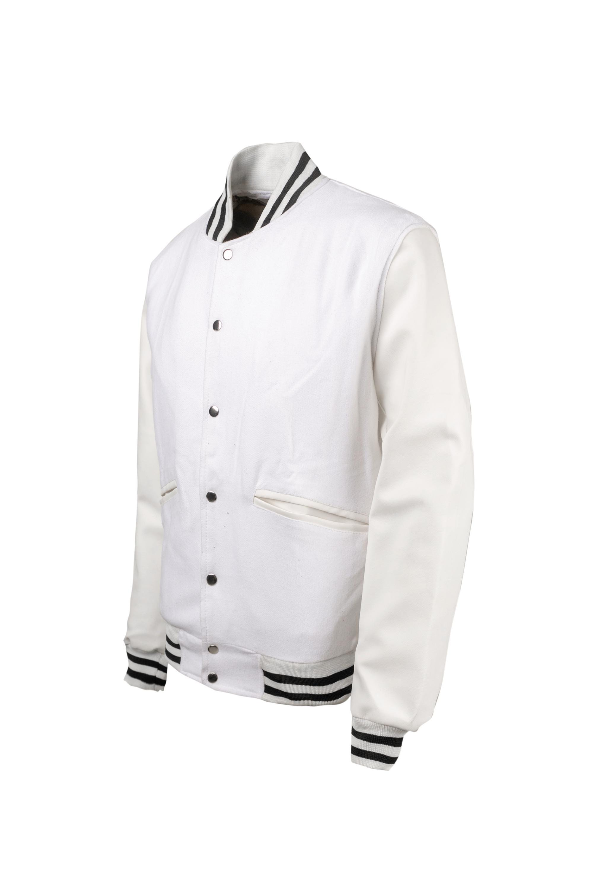 Weeknd XO Varsity Jacket White and Black Varsity Handmade Cosplay ...