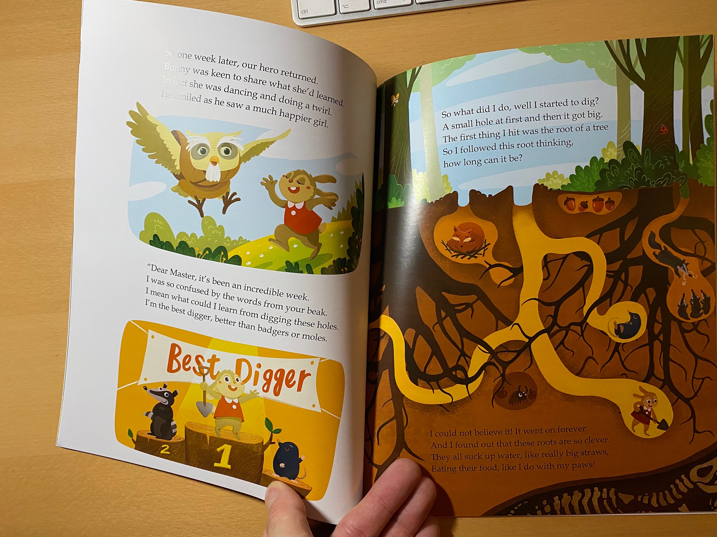 Master Owl Meets Miss Bunny - Introducing Mindfulness for Children - Etsy