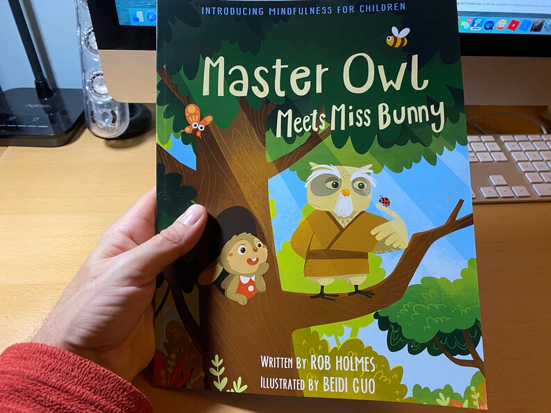 Master Owl Meets Miss Bunny - Introducing Mindfulness for Children - Etsy