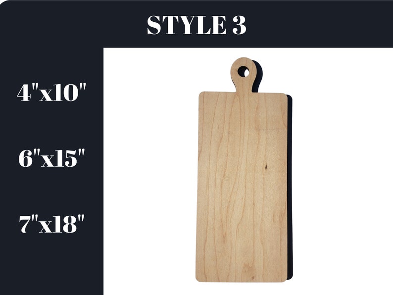 Cutting Board Wood Blank Cutouts for Crafting Multiple Sizes - Etsy