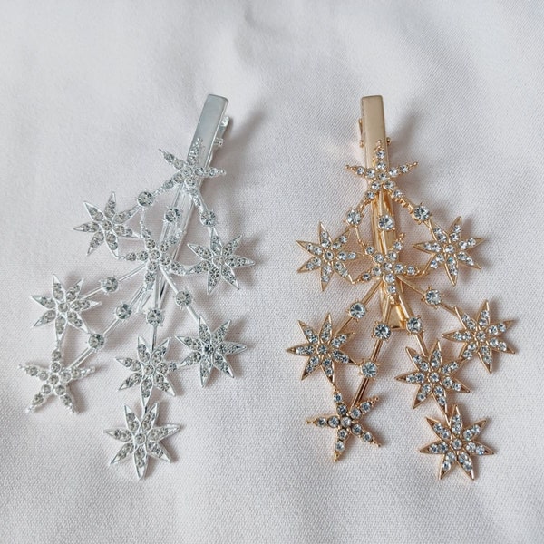 Star Hair Clips - Etsy