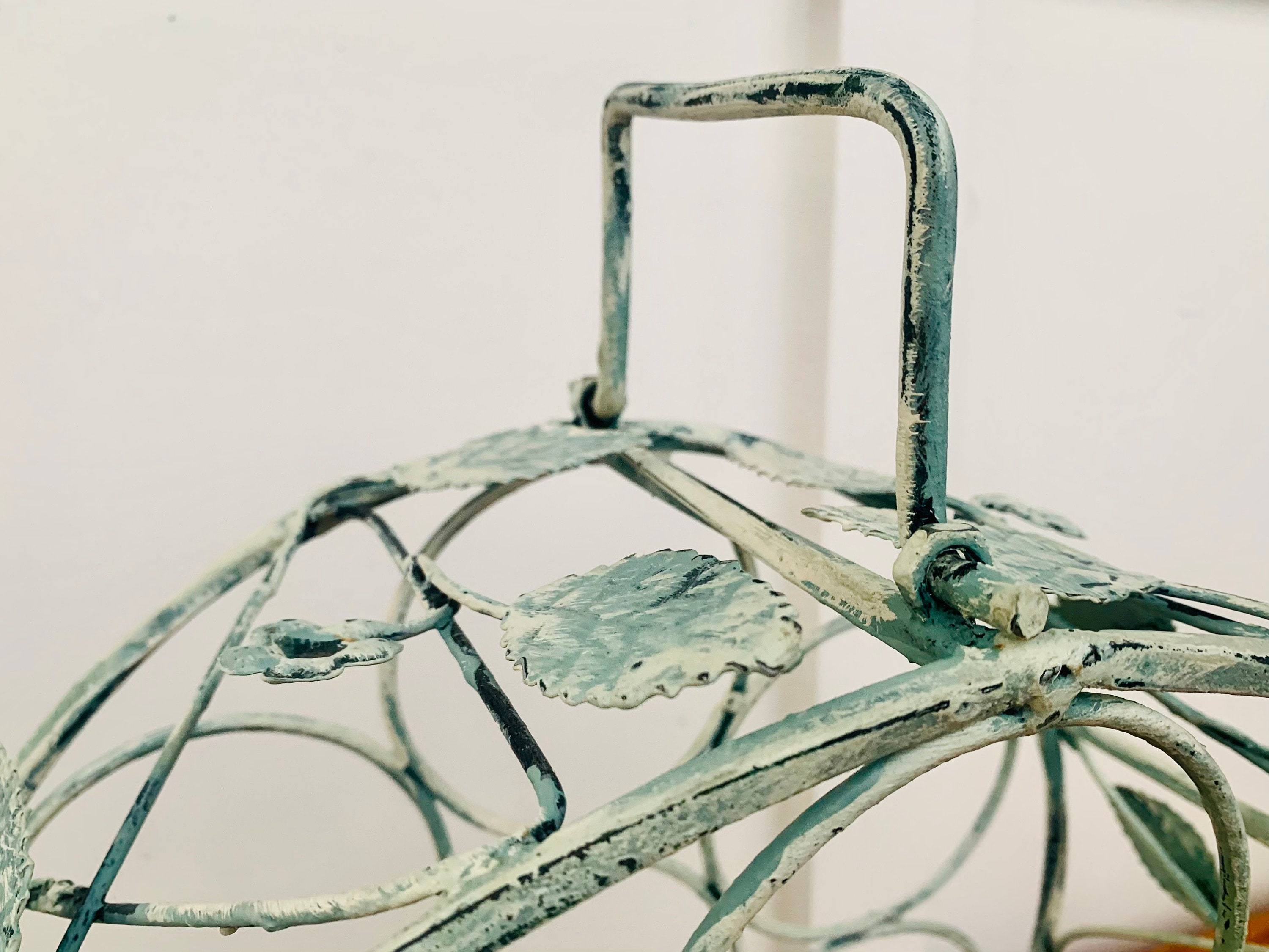 Vintage Round Metal Wine Rack 7 Standard Bottle Wine Rack - Etsy