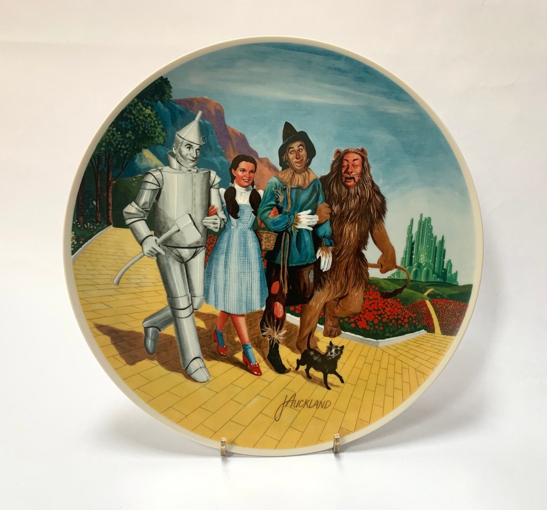 Vintage Knowles Collector Plate Wizard OZ the Grand Finale - Etsy