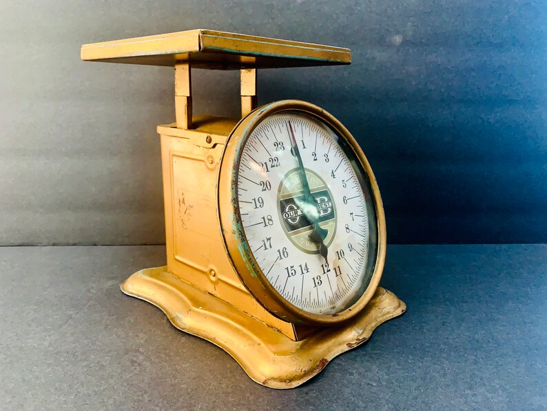 Antique Scale, HSB & Co. 24lb Family Scale Farm House Decor, Retro ...