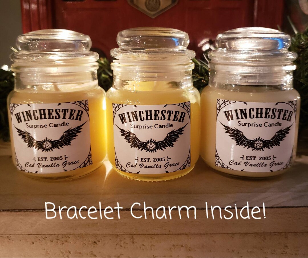 Winchester Surprise Bracelet Charm Candle - Etsy