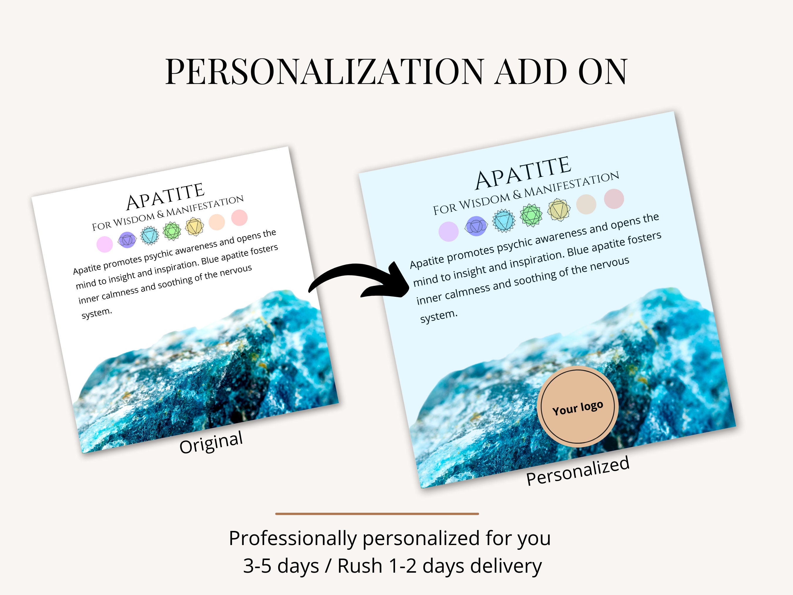 Set of 100 Printable Crystal Cards, Crystal Meaning Cards, Printable ...