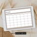 Printable Perpetual Blank Calendar | Monthly & Weekly Planner | Instant ...