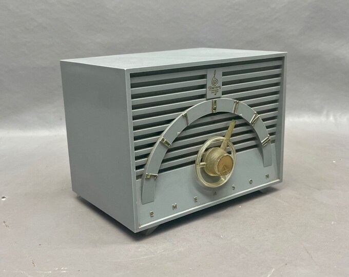 1955 Emerson Radio Model 811. Restored and Working. FREE Shipping ...