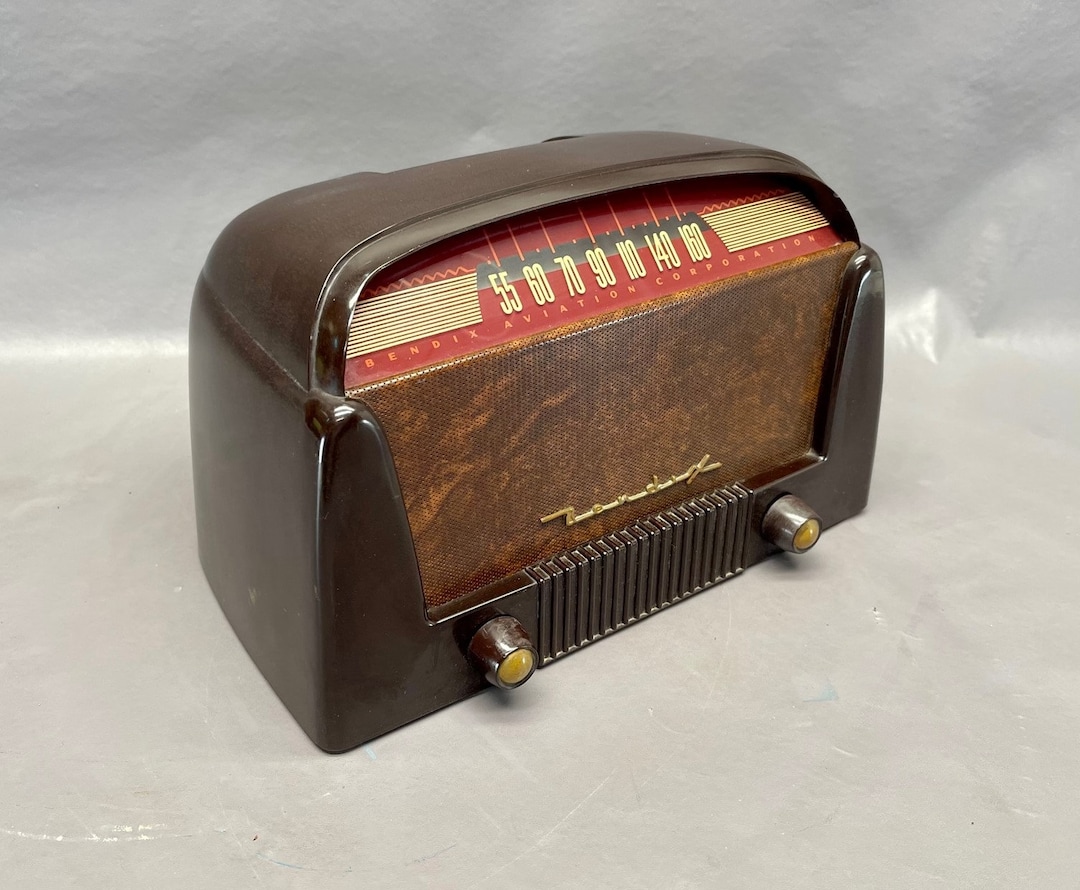 VRS0269 1949 Bendix Radio Restored and Working. FREE Shipping! Vintage Radio Mid Century Radio ...