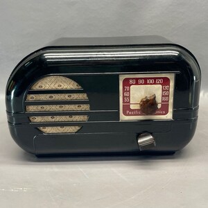 Rare 1948 Pacific Electronics Radio Restored and Working. FREE - Etsy