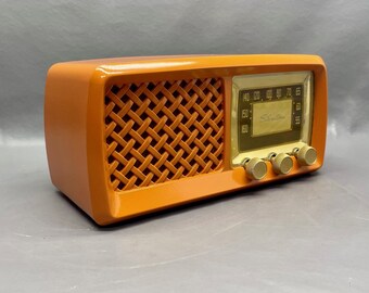 1956 Silvertone AM Radio Model 2004. Beautiful and Working! FREE ...