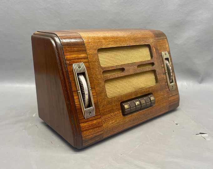 A Real Beauty! 1938 General Electric Radio Model GD-60. Restored. FREE ...