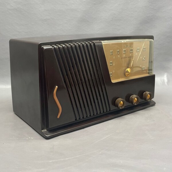 Silvertone Radio - Etsy