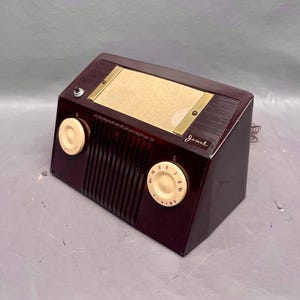 Rare 1954 Jewel Bedroom Lamp Radio Model 5030. Restored and Working ...