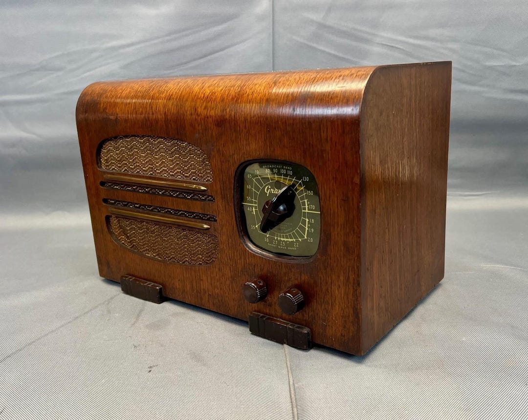 VRS0278 1938 Grunow Radio Model 576 Mid Century Radio. FREE Shipping ...