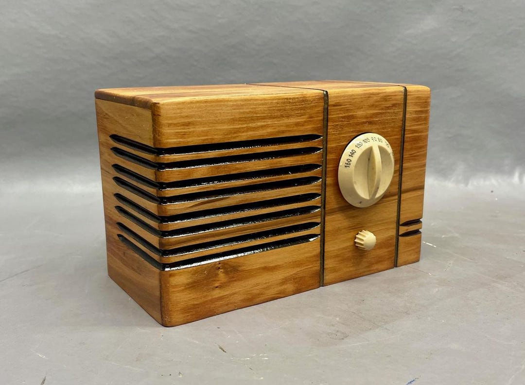 VRS0297 1939 Detrola Model 199 "super Pee Wee" Radio Restored and Working - Etsy