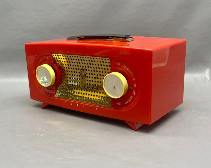 Rare 1955 Zenith Radio Model M510. FREE Shipping! Restored and Working ...