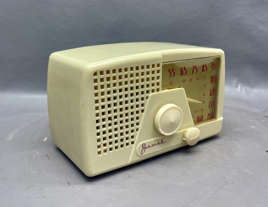 1954 Jewel Mid Century Radio Model 956U. Restored and Working FREE ...