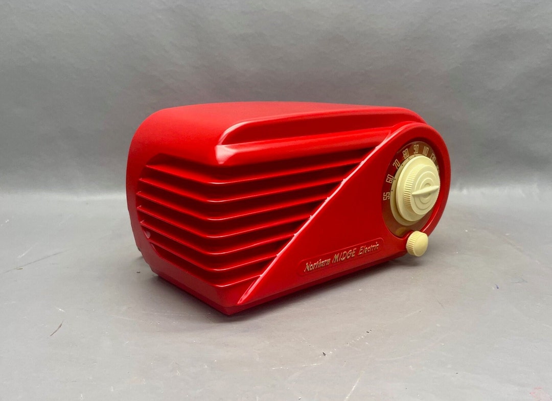 VRS0186 1952 Northern Electric "midge" Mid Century Radio Model 5508 ...