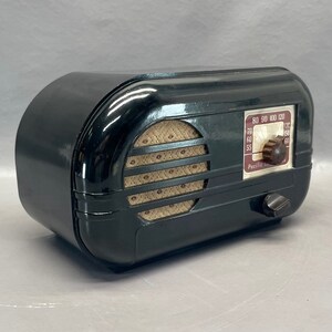 Rare 1948 Pacific Electronics Radio Restored and Working. FREE - Etsy