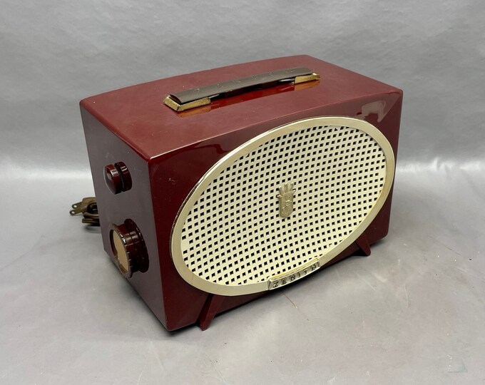 1956 Zenith Radio Model Y513. Restored and Working. FREE Shipping ...