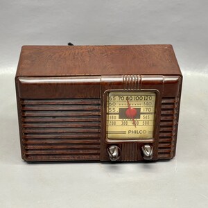 1941 Philco Radio Model 45. Restored and Working. FREE - Etsy