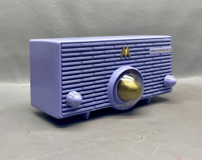 1949 Silvertone AM Radio, Model 1, Elec Restored, Metal Case W/original ...