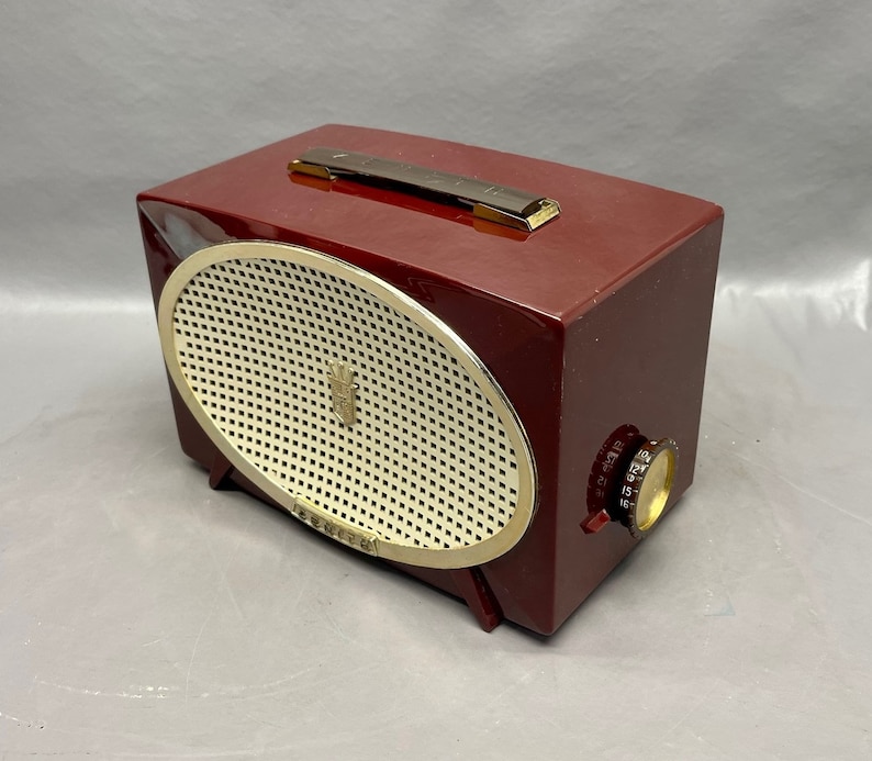 1956 Zenith Radio Model Y513. Restored and Working. FREE - Etsy