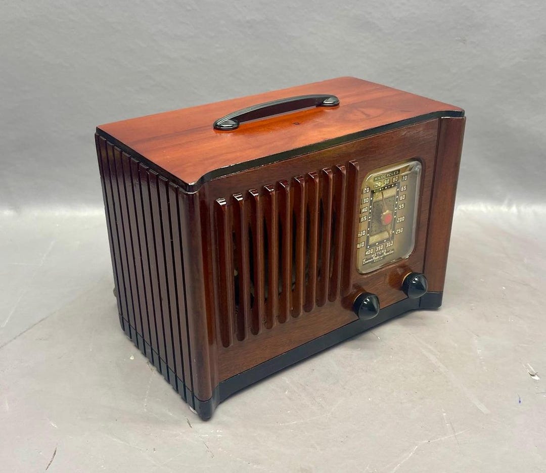 1941 Emerson Radio Model EC366. Restored and Working FREE Shipping ...