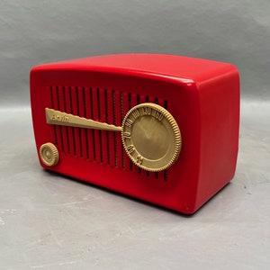 1955 Metal Case Arvin Mid Century Radio Model 840T. Beautiful - Etsy