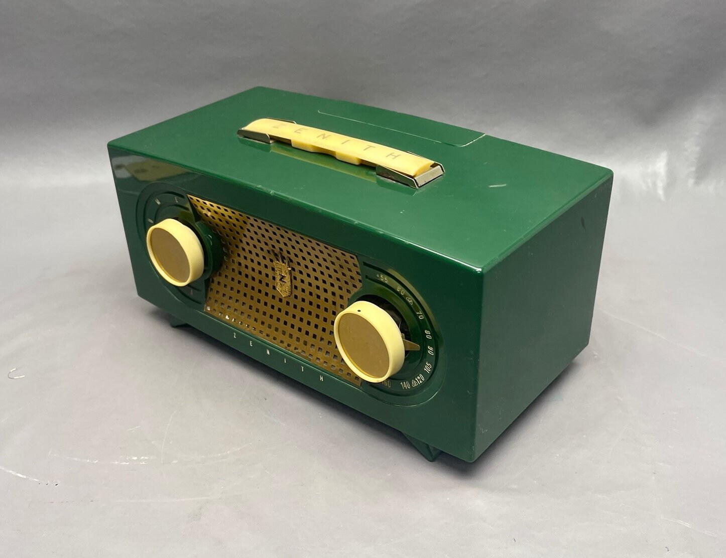 1955 Zenith Radio. Fantastic Original Red Color. Restored and - Etsy