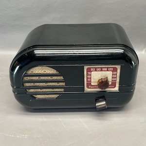 Rare 1948 Pacific Electronics Radio Restored and Working. FREE - Etsy