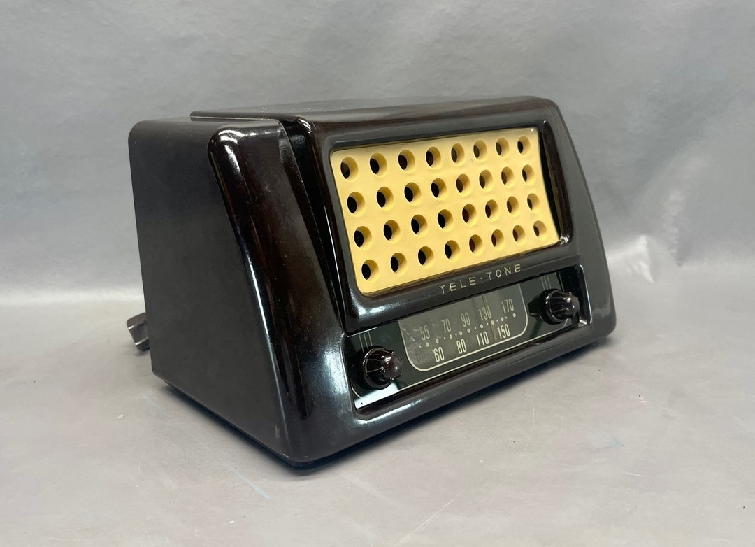 VRS0268 1946 Tele-tone Radio Restored and Working. FREE Shipping ...