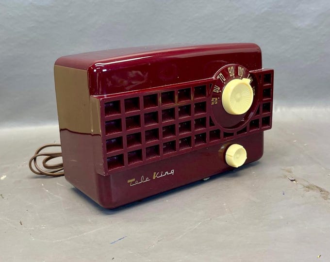 VRS0215 1953 Tele King Model RK51 Radio. Restored and Working. FREE ...