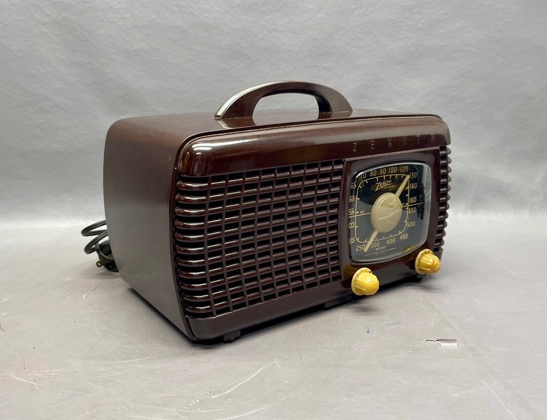 1940 Zenith Radio Model 6D510 Restored and Working. FREE Shipping ...
