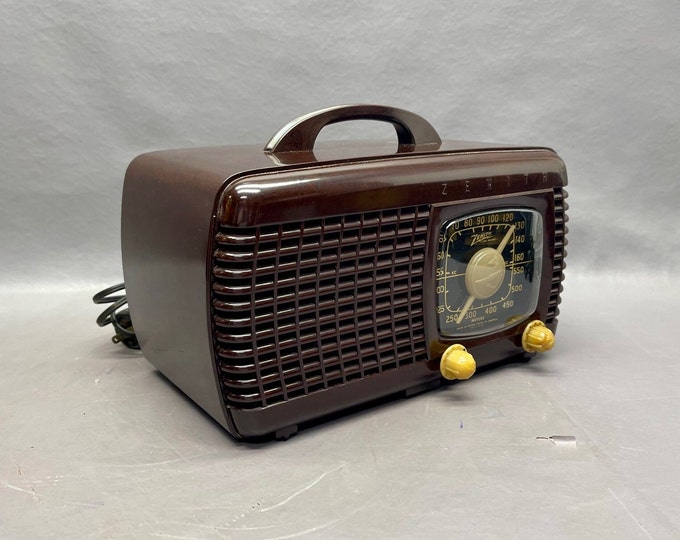 1940 Zenith Radio Model 6D510 Restored and Working. FREE Shipping ...