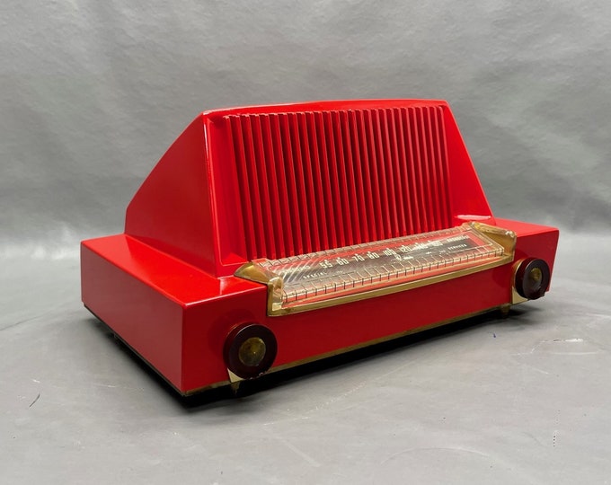 1953 Philco Mid Century AM Radio Model 53-566. Restored and Working ...