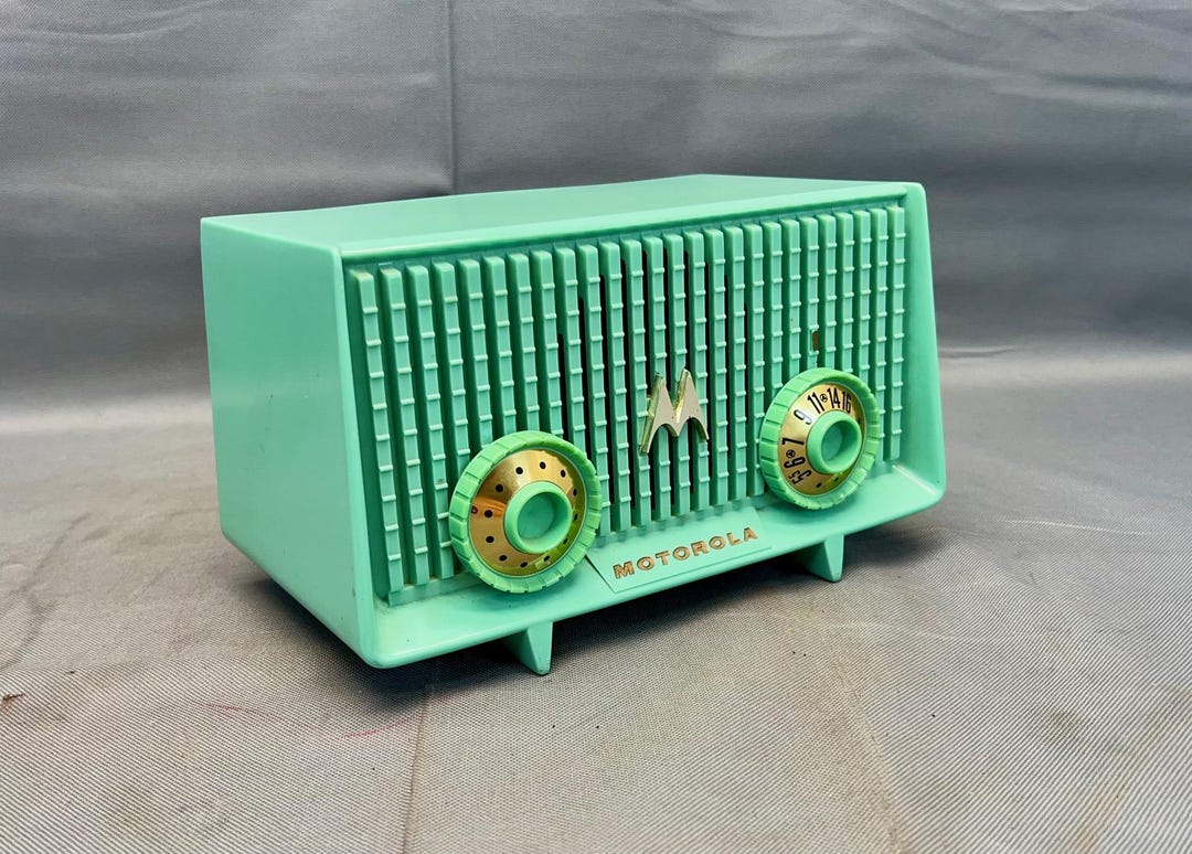 VRS0395 1955 Motorola Model 56R Atomic Era Radio. Beautiful and ...