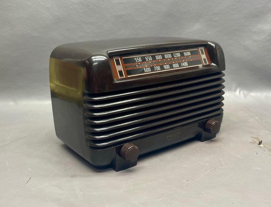 VRS0084 1946 Philco Model Mid Century Radio. Beautiful, Restored ...