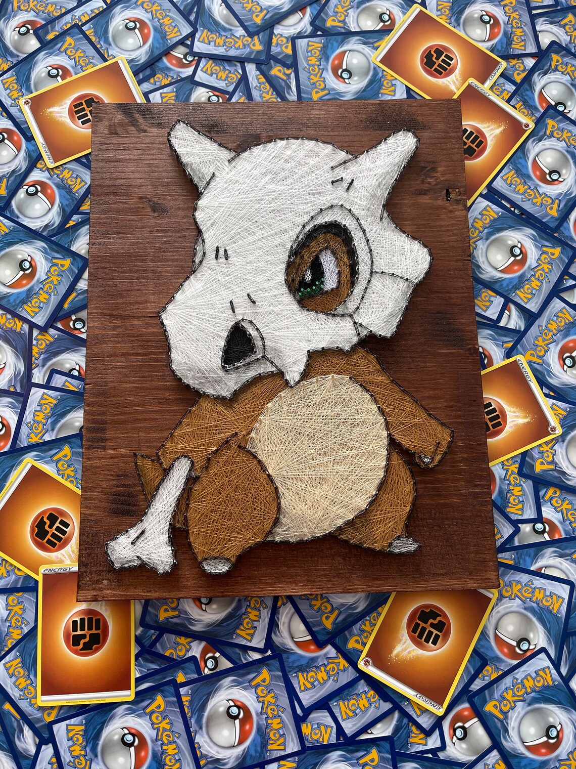 Cubone Pokemon String Art | Original Collection Piece | Great Detail ...