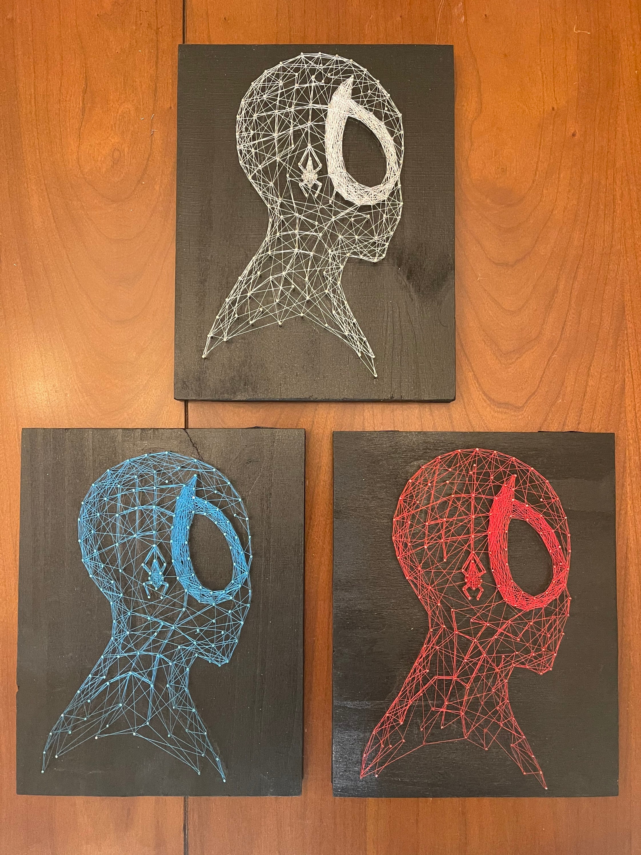 String Art Amazing Spider Man 55 Cover string-biote Hand Made - Etsy