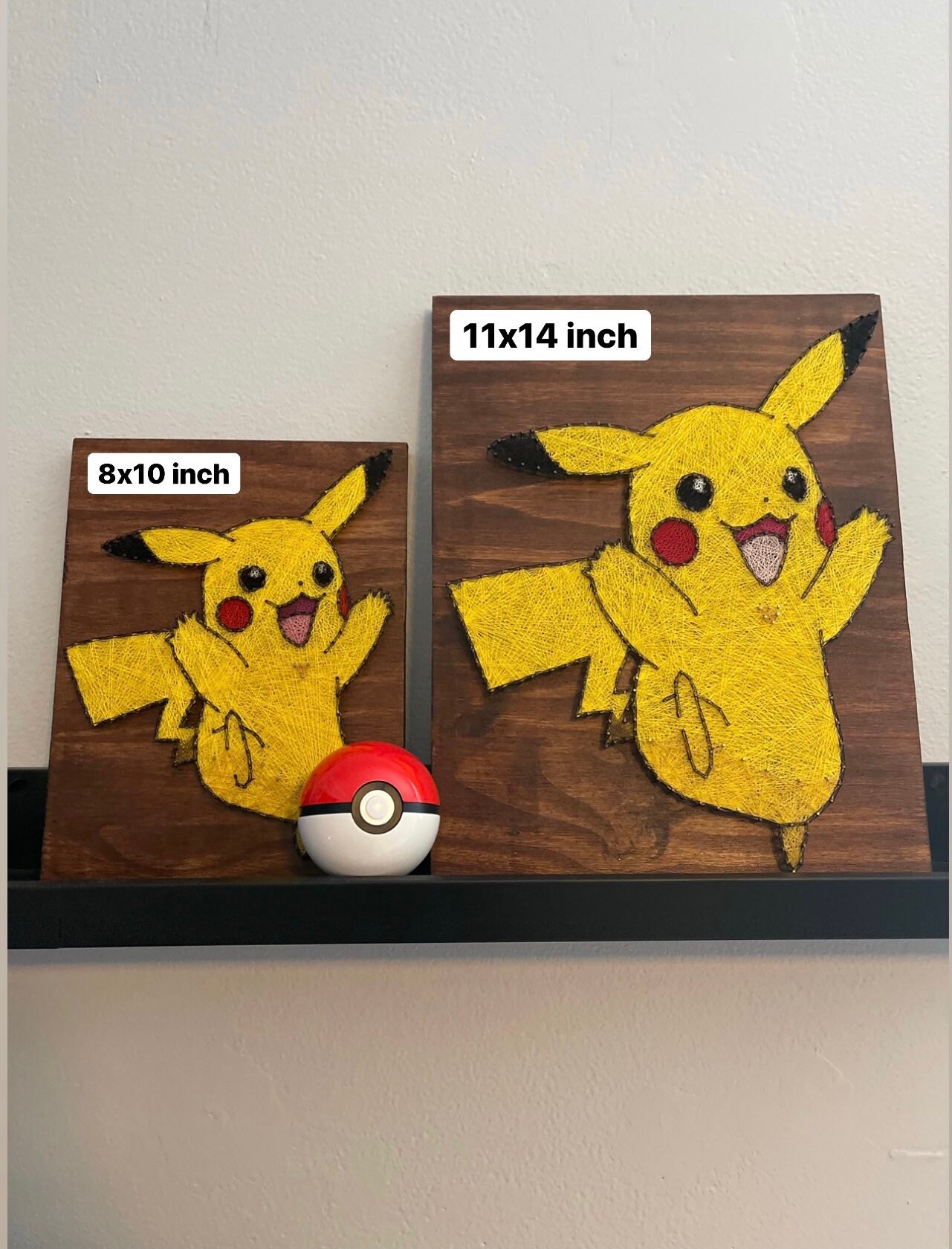 Gengar Pokémon String Art Original Handgemachte Raumdeko | Etsy