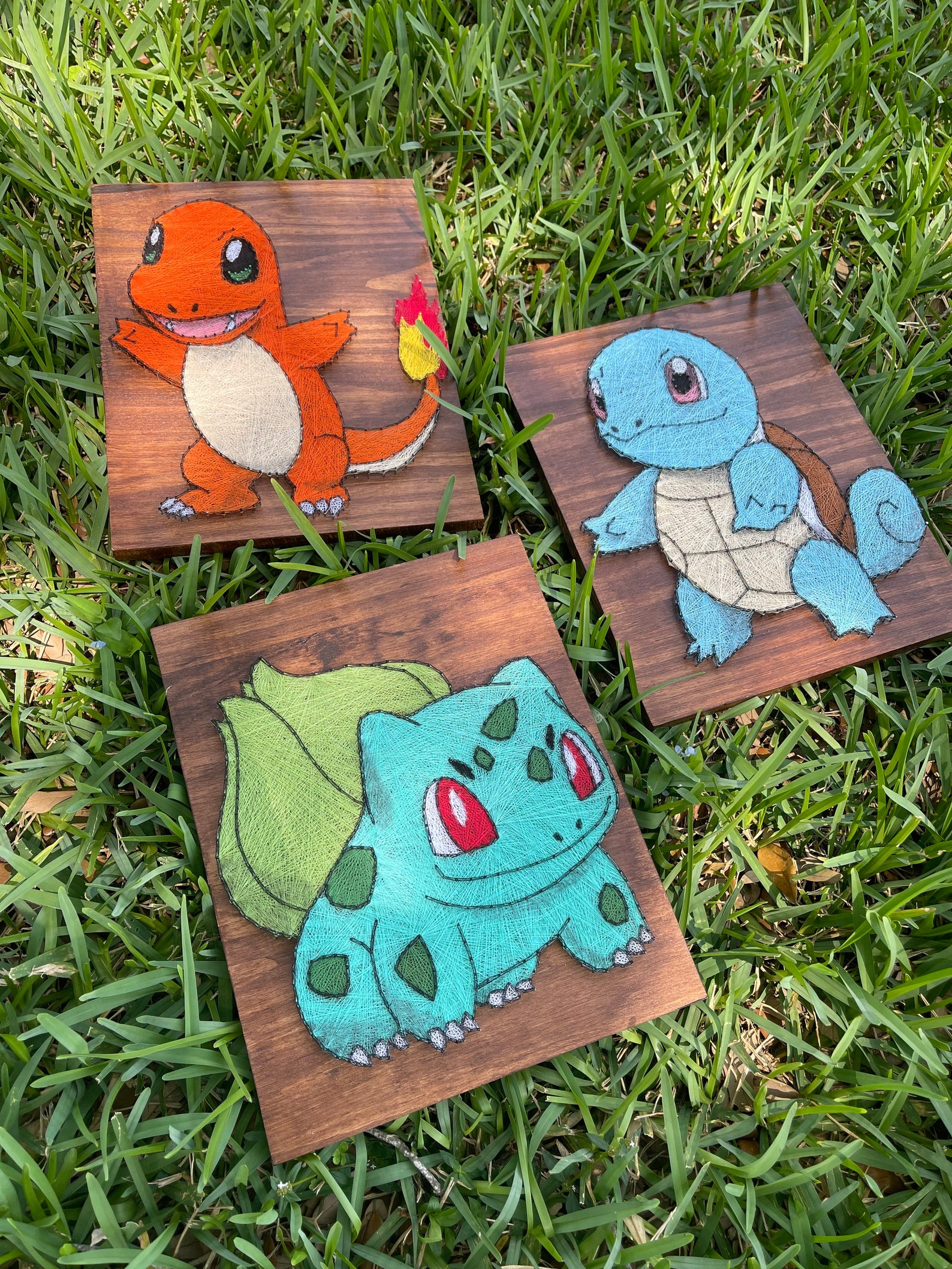 Charmander Pokemon String Art Room Decor Hand Made Great Detail - Etsy