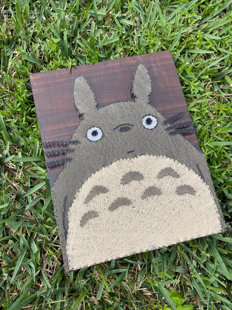 Totoro String Art Portrait - Etsy