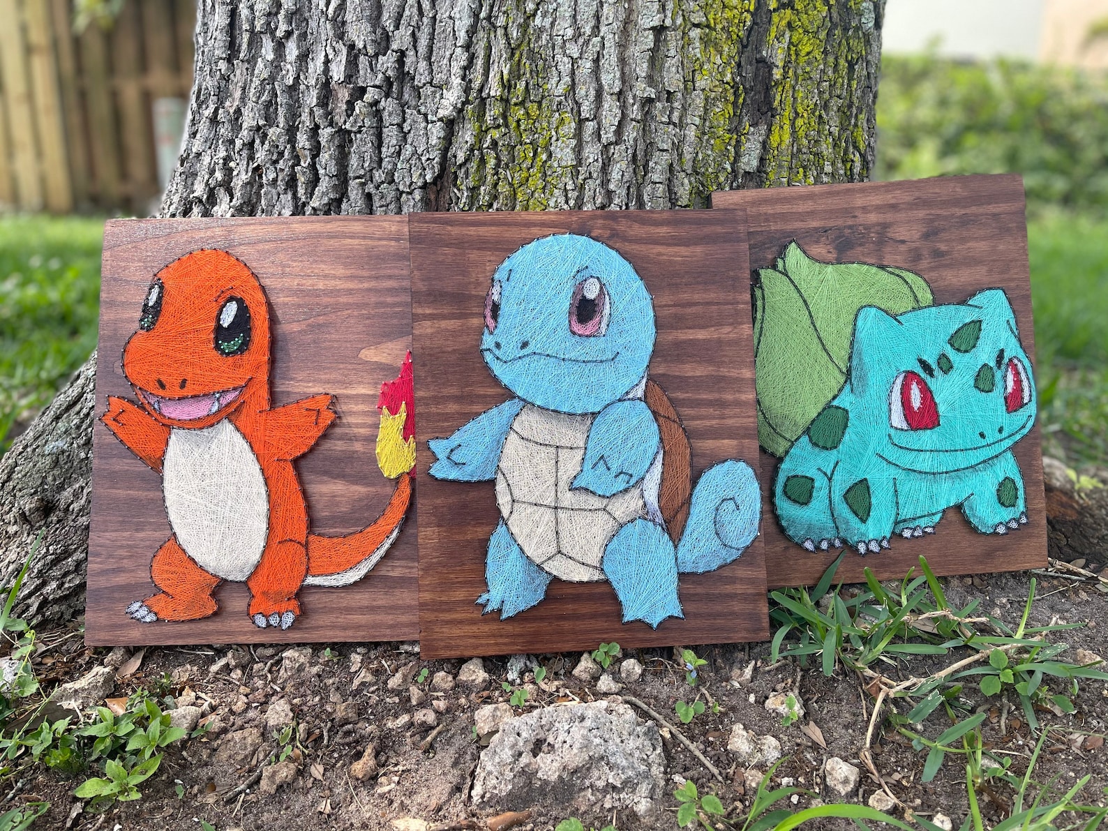 Charmander Pokemon String Art Room Decor Hand Made Great | Etsy